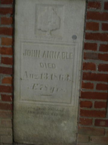 John ANNABLE - Ancestors of Wayne Bower and Laurie McBurmey